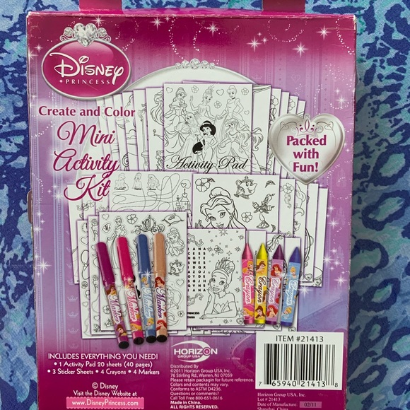 Disney | Toys | Disney Princess Activity Pad | Poshmark